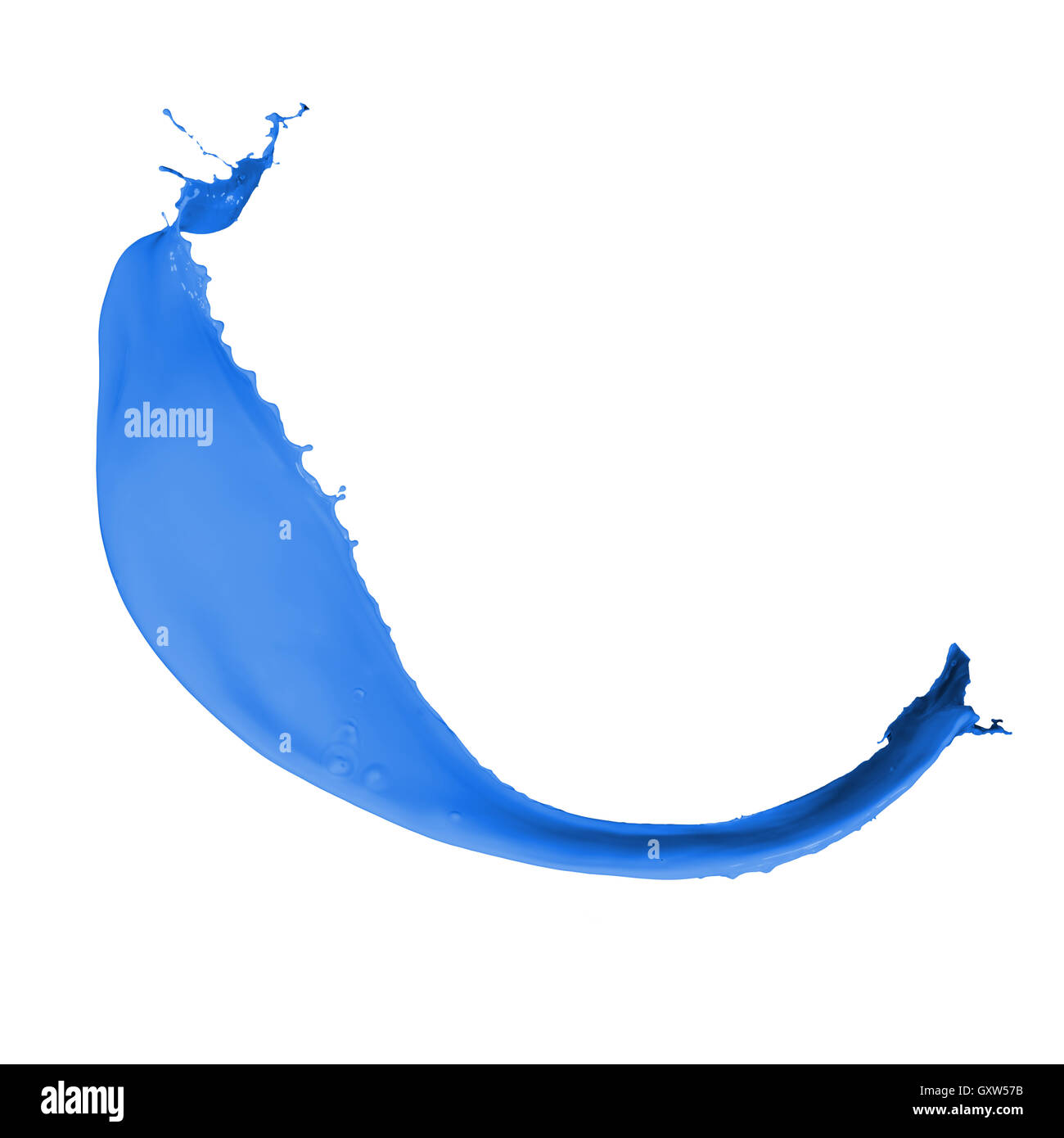 blue paint splash Stock Photo - Alamy