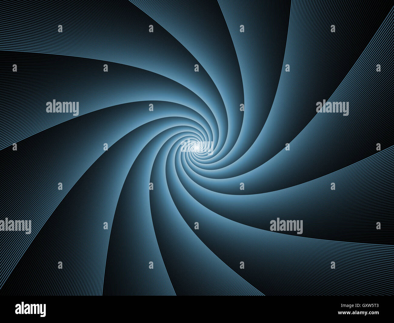 Dynamic blue swirl vortex hi-res stock photography and images - Alamy