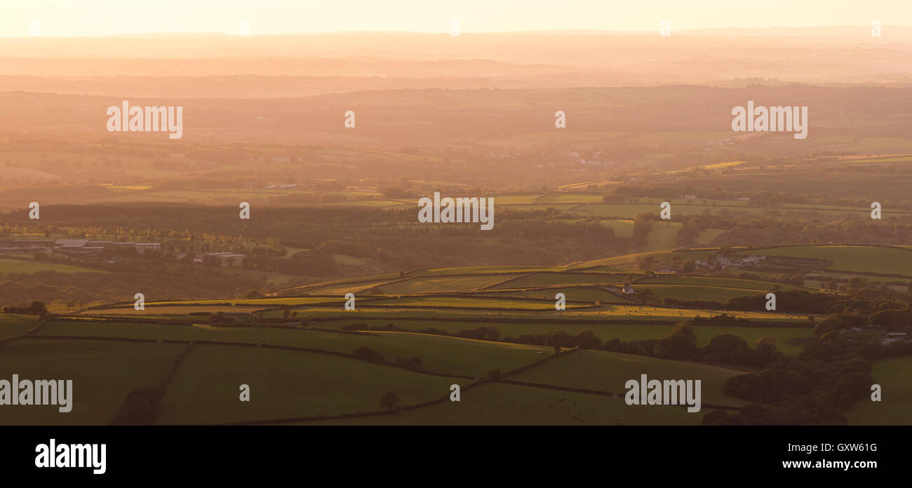 English countryside sunset hi-res stock photography and images - Alamy