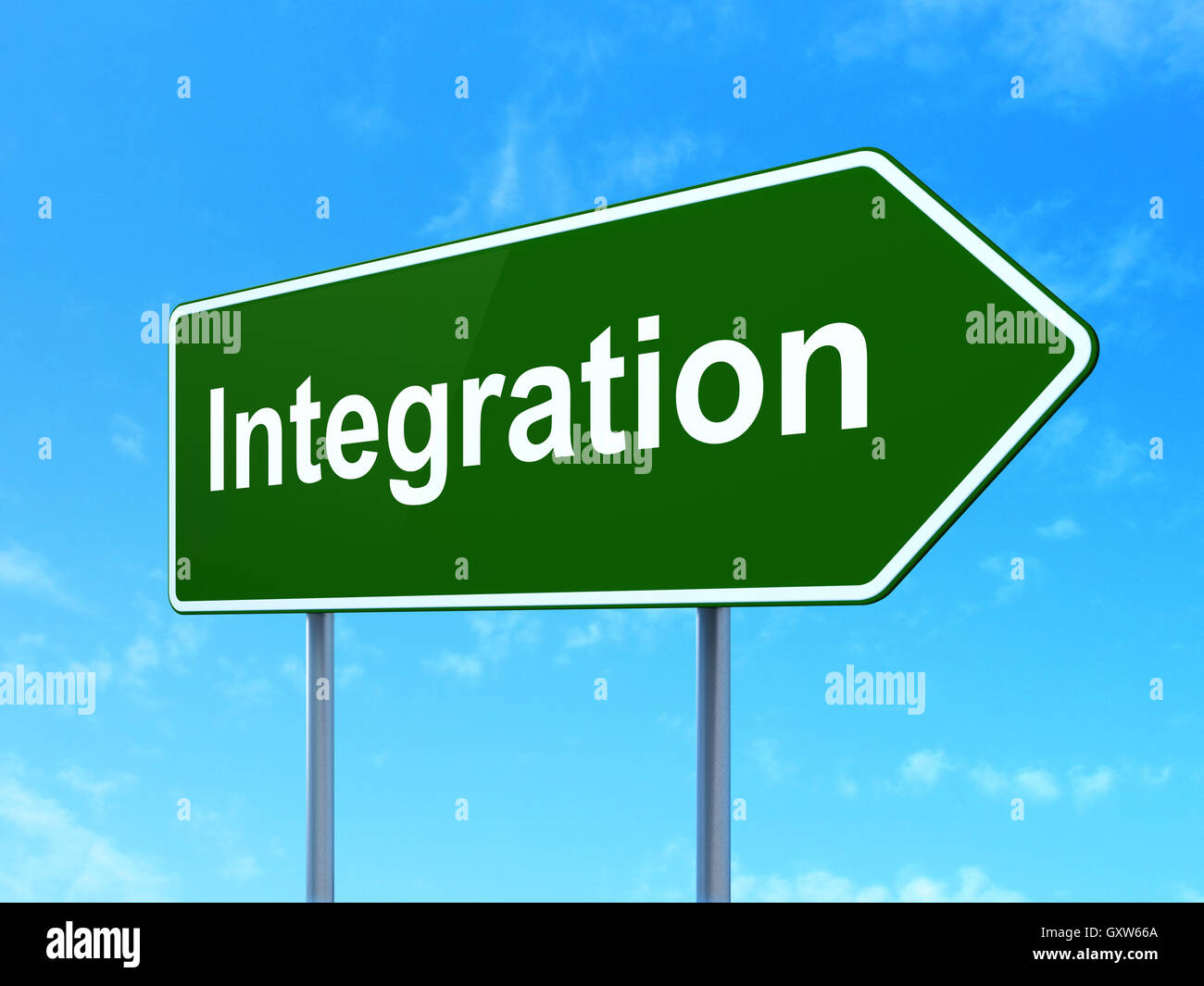 Cloud to cloud integration background hi-res stock photography and ...