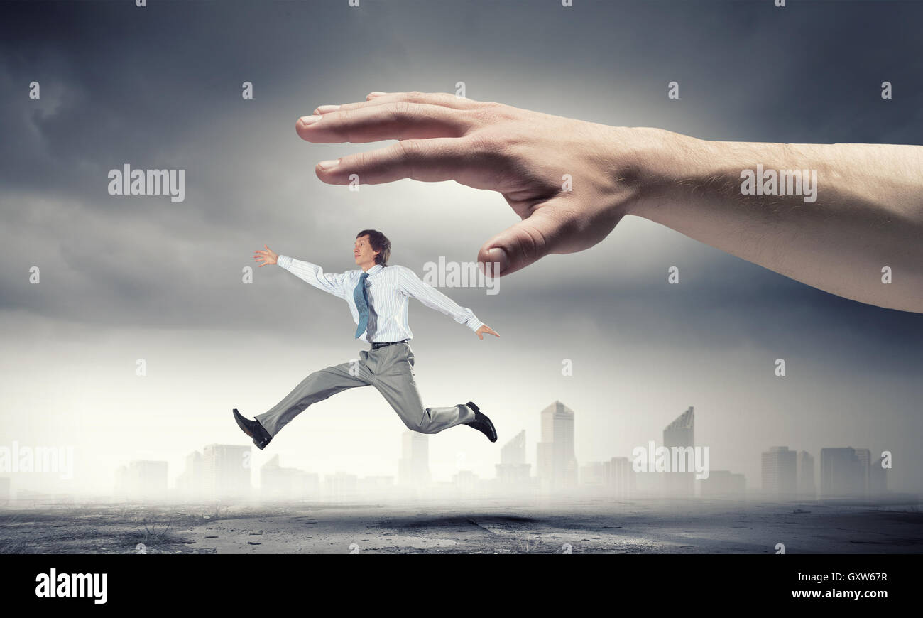 Power of boss Stock Photo - Alamy