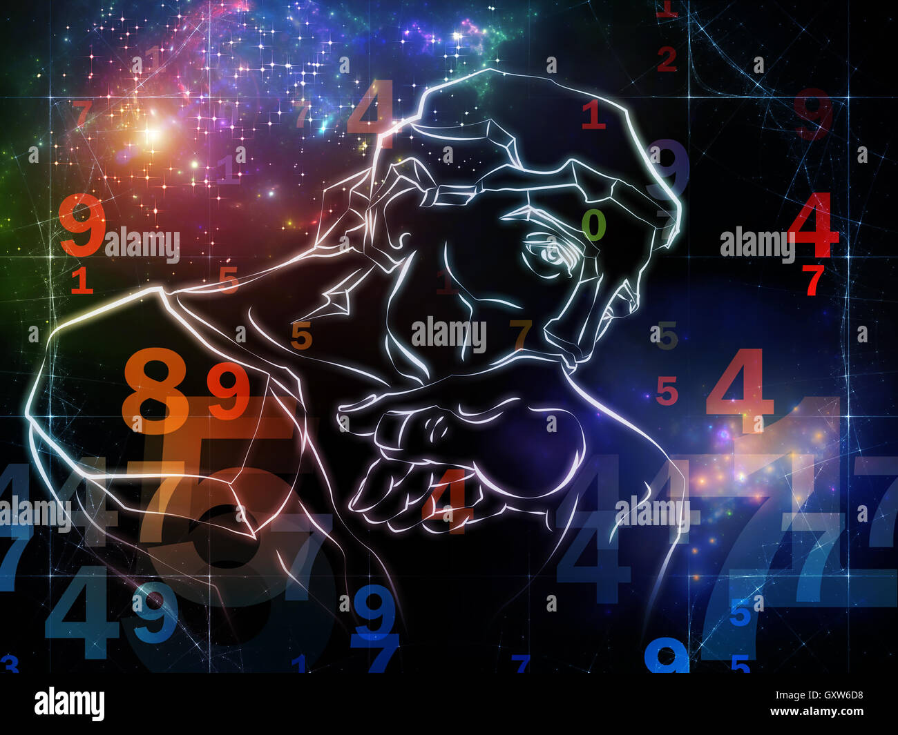 Lights of Logic Stock Photo - Alamy