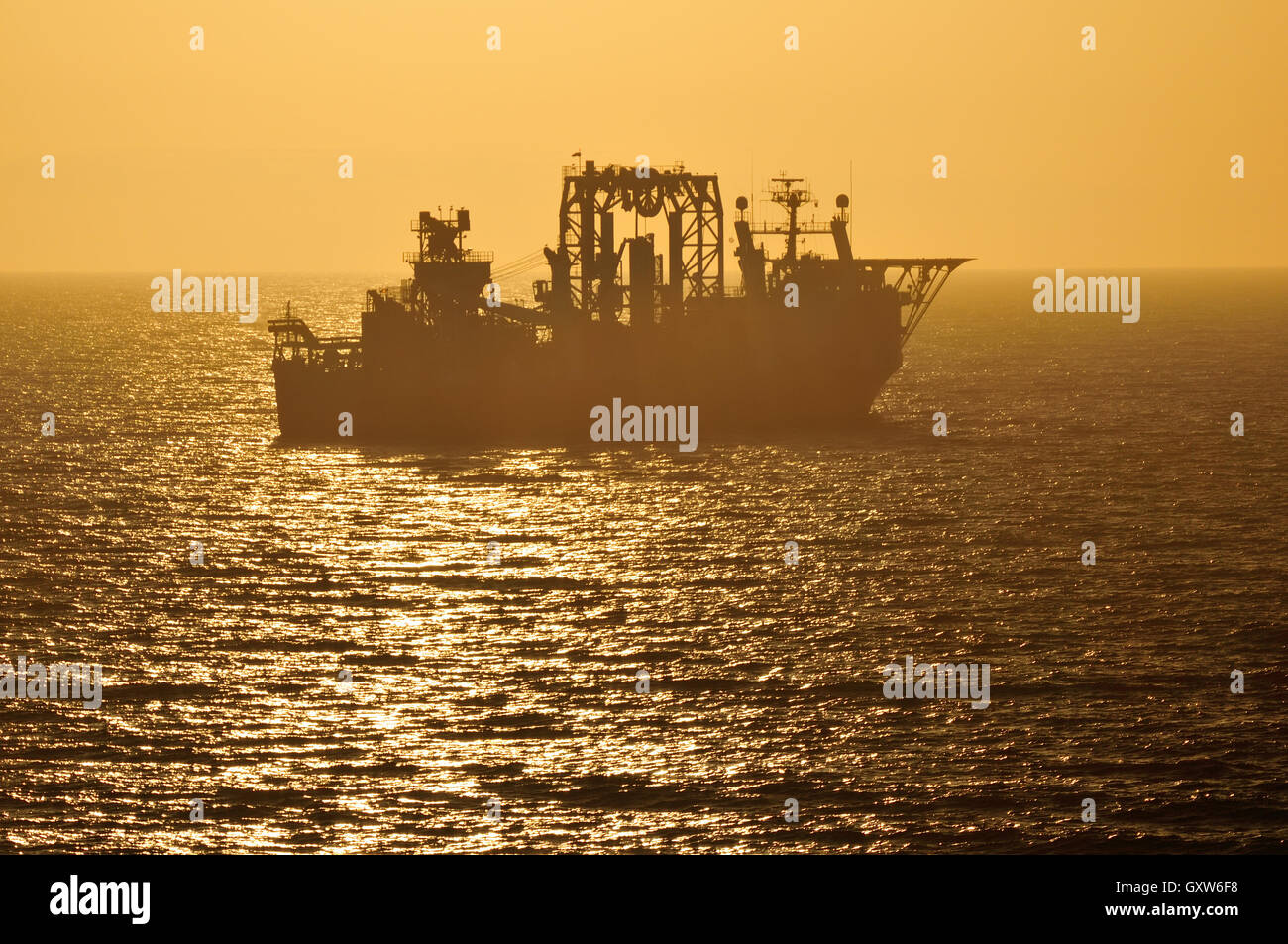 Diamond mining ship at Luderitz Stock Photo - Alamy