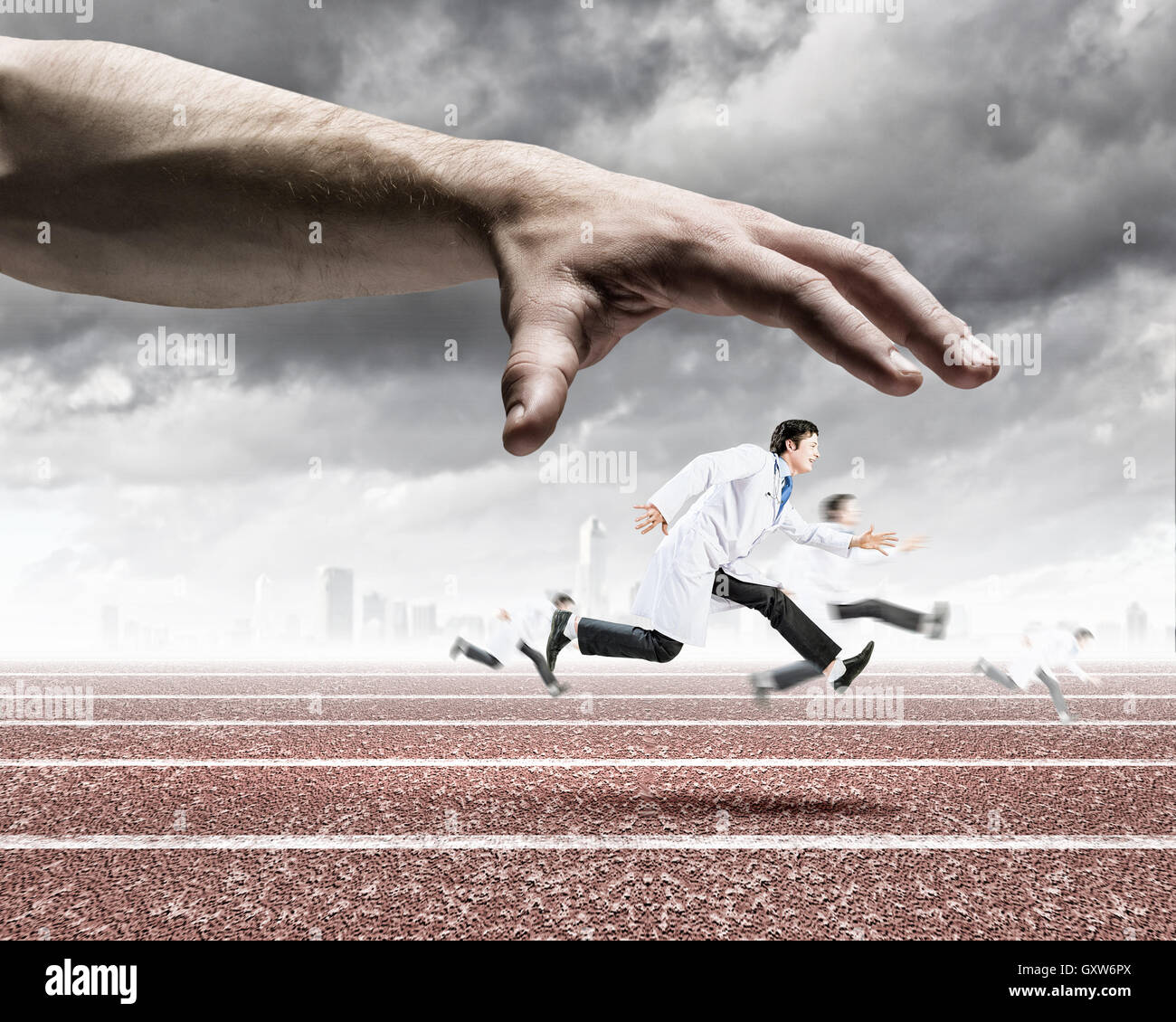 Power of boss Stock Photo - Alamy