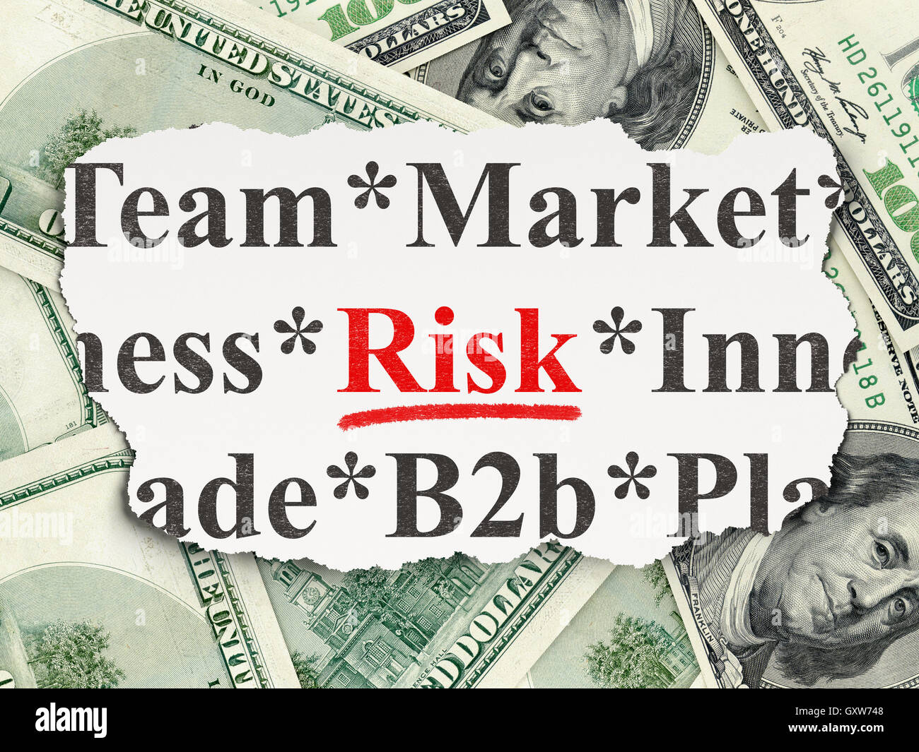 Risk word cloud concept hi-res stock photography and images - Alamy