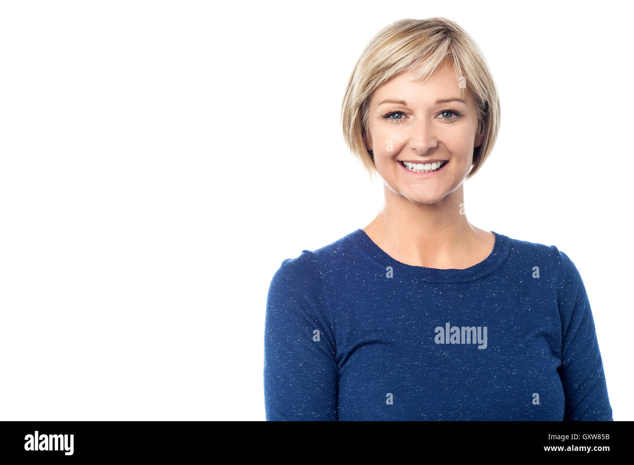 Adorable smiling lady in hi-res stock photography and images - Alamy