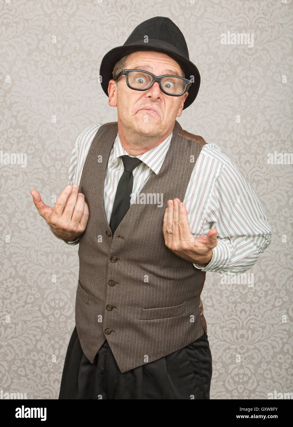 Unimpressed businessman hi-res stock photography and images - Alamy