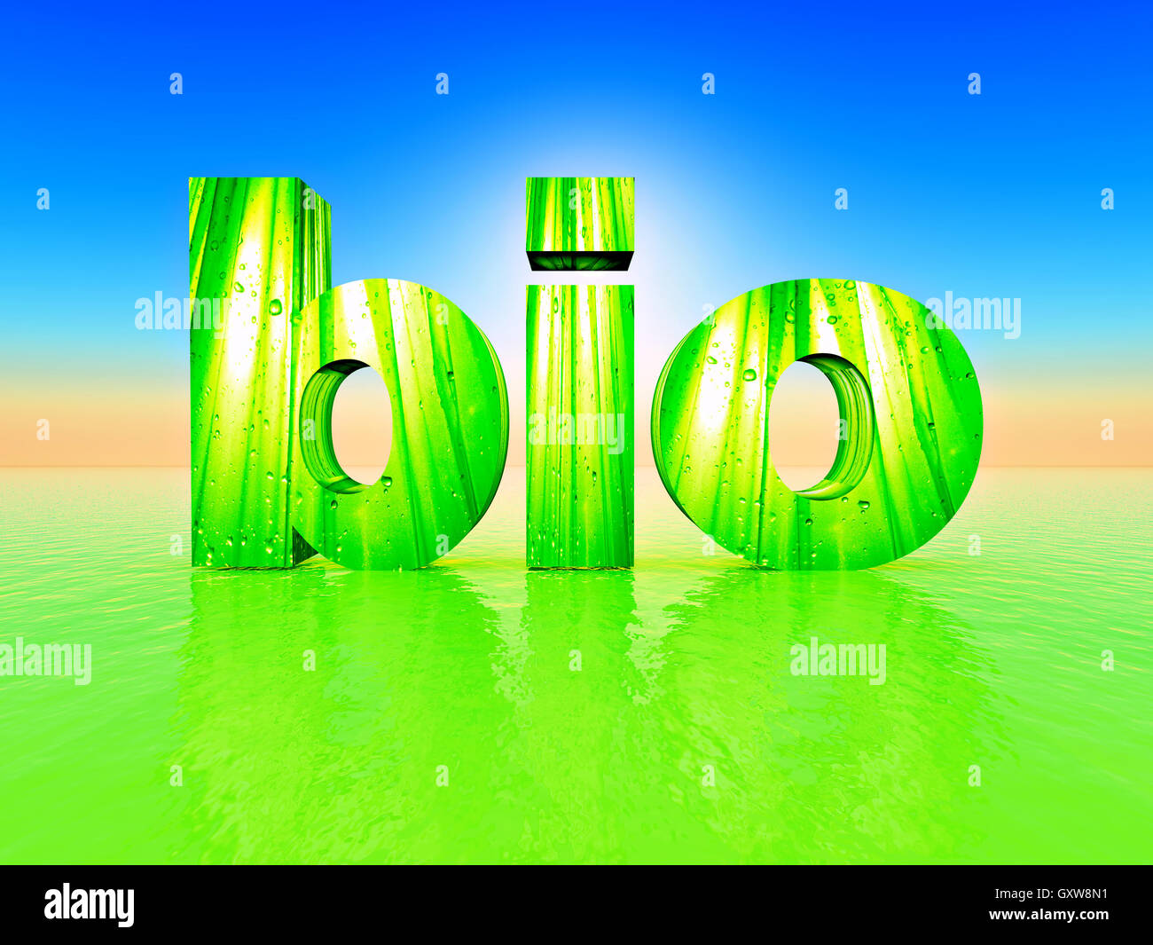 Green bio label hi-res stock photography and images - Alamy