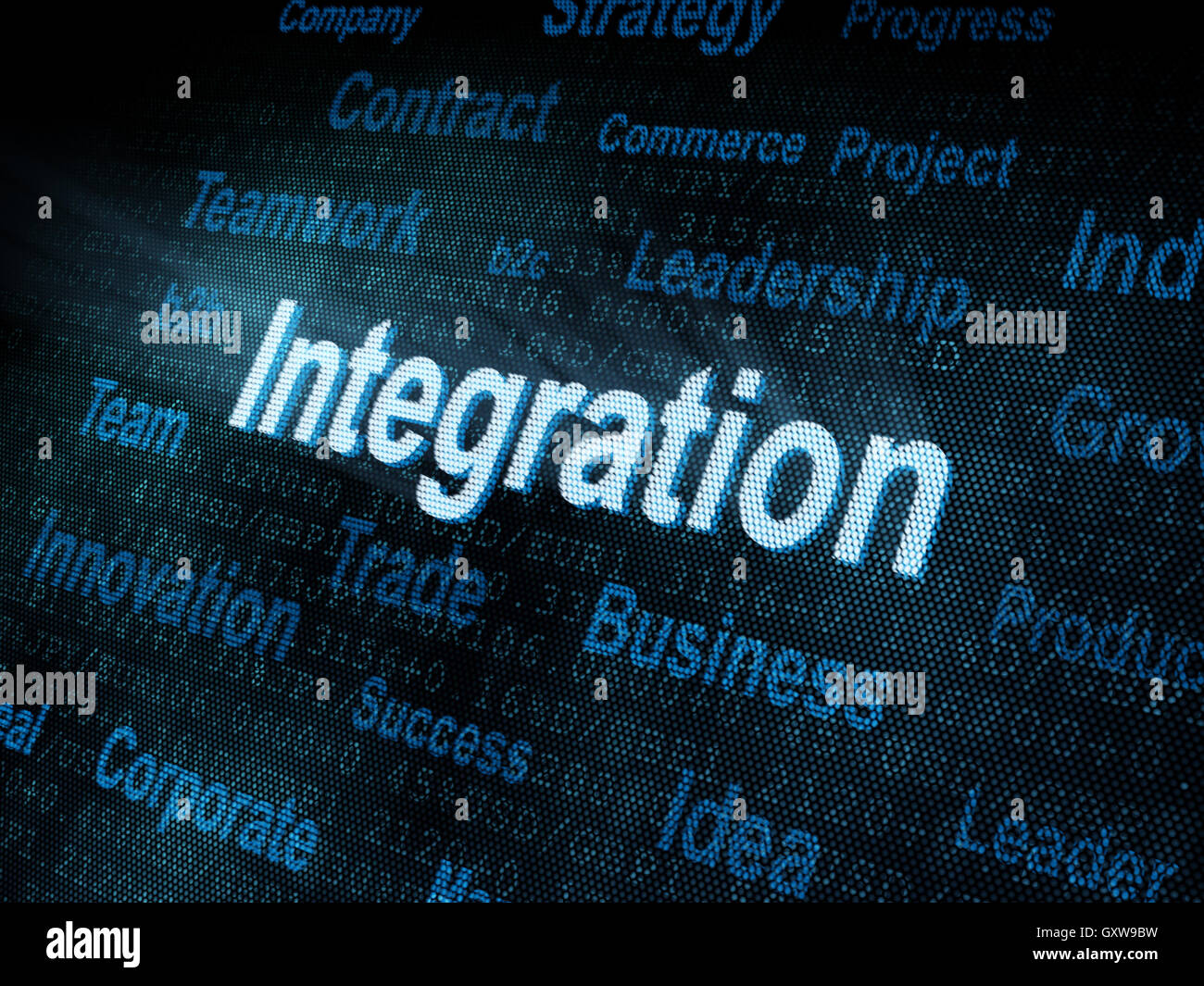 Digital integration hi-res stock photography and images - Alamy
