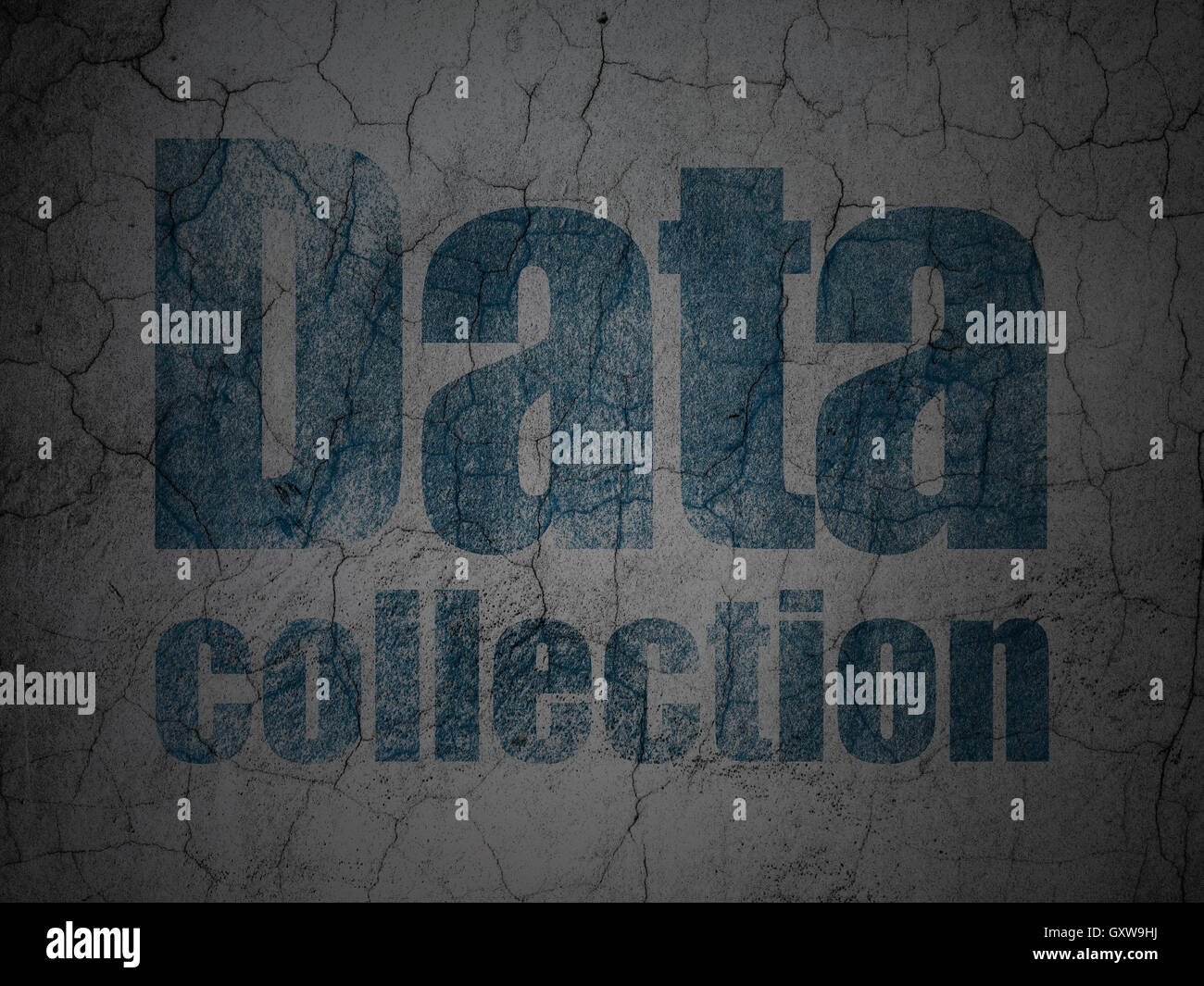Data concept: Data Collection on grunge wall background Stock Photo - Alamy