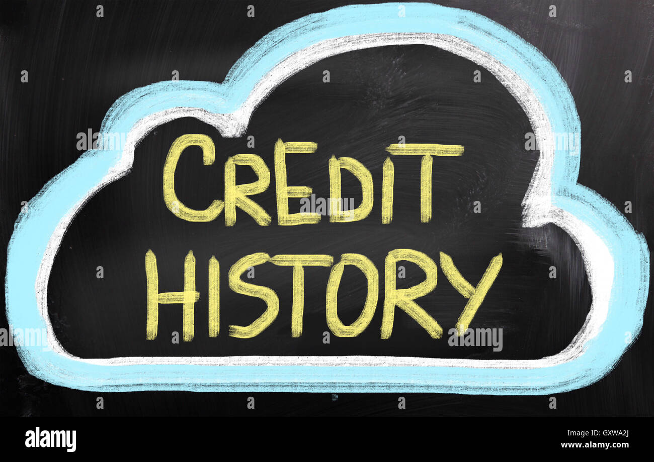 Credit History Concept Stock Photo - Alamy