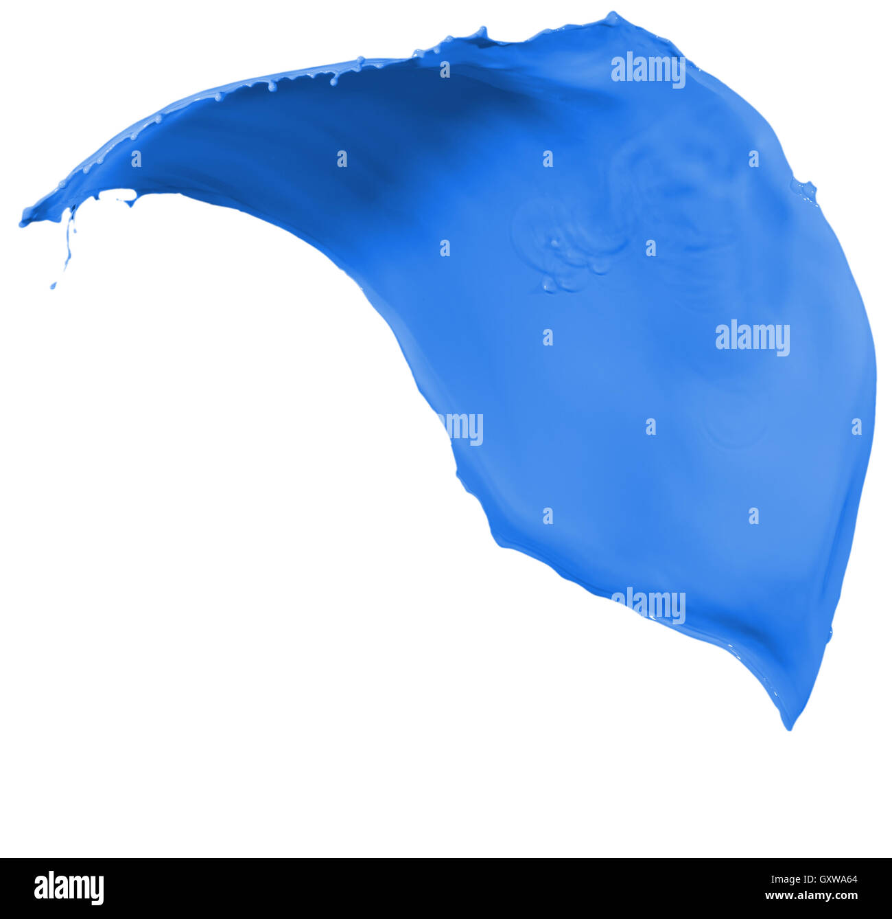 blue paint splash Stock Photo - Alamy