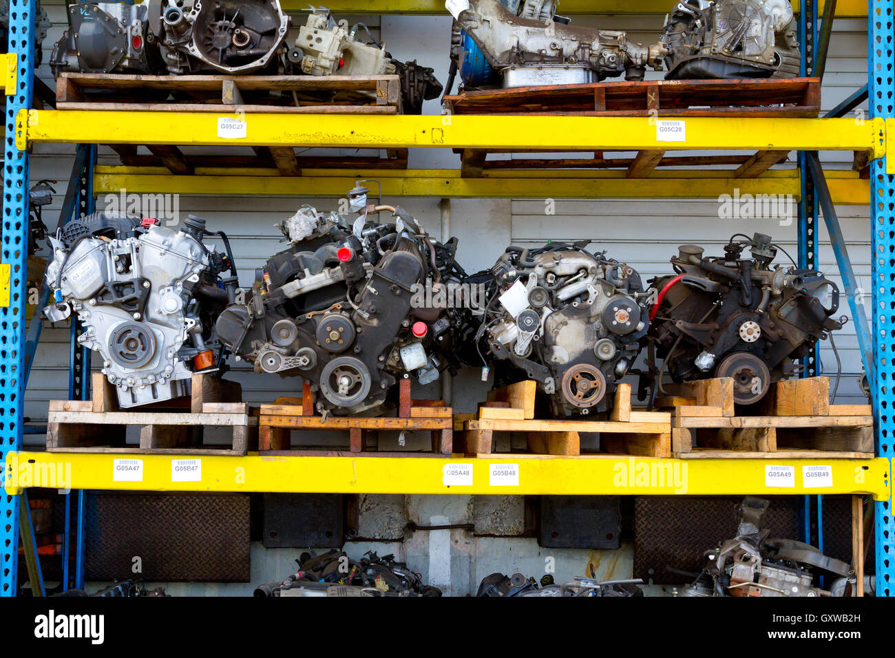 Automobile Engine Blocks Stock Photo - Alamy
