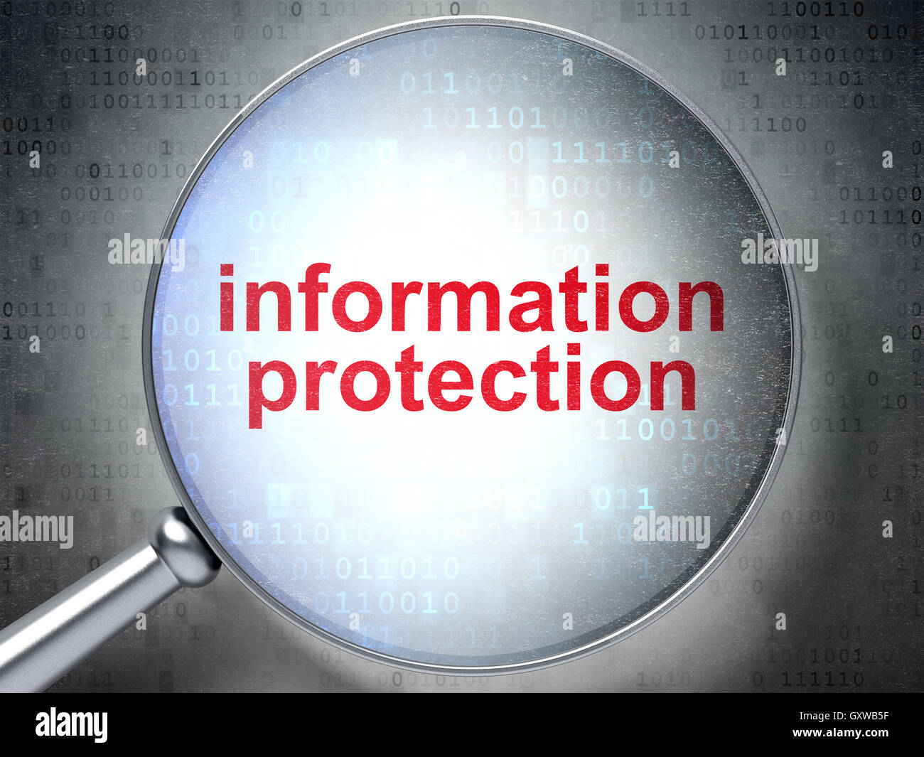 Protection concept: Information Protection with optical glass Stock ...