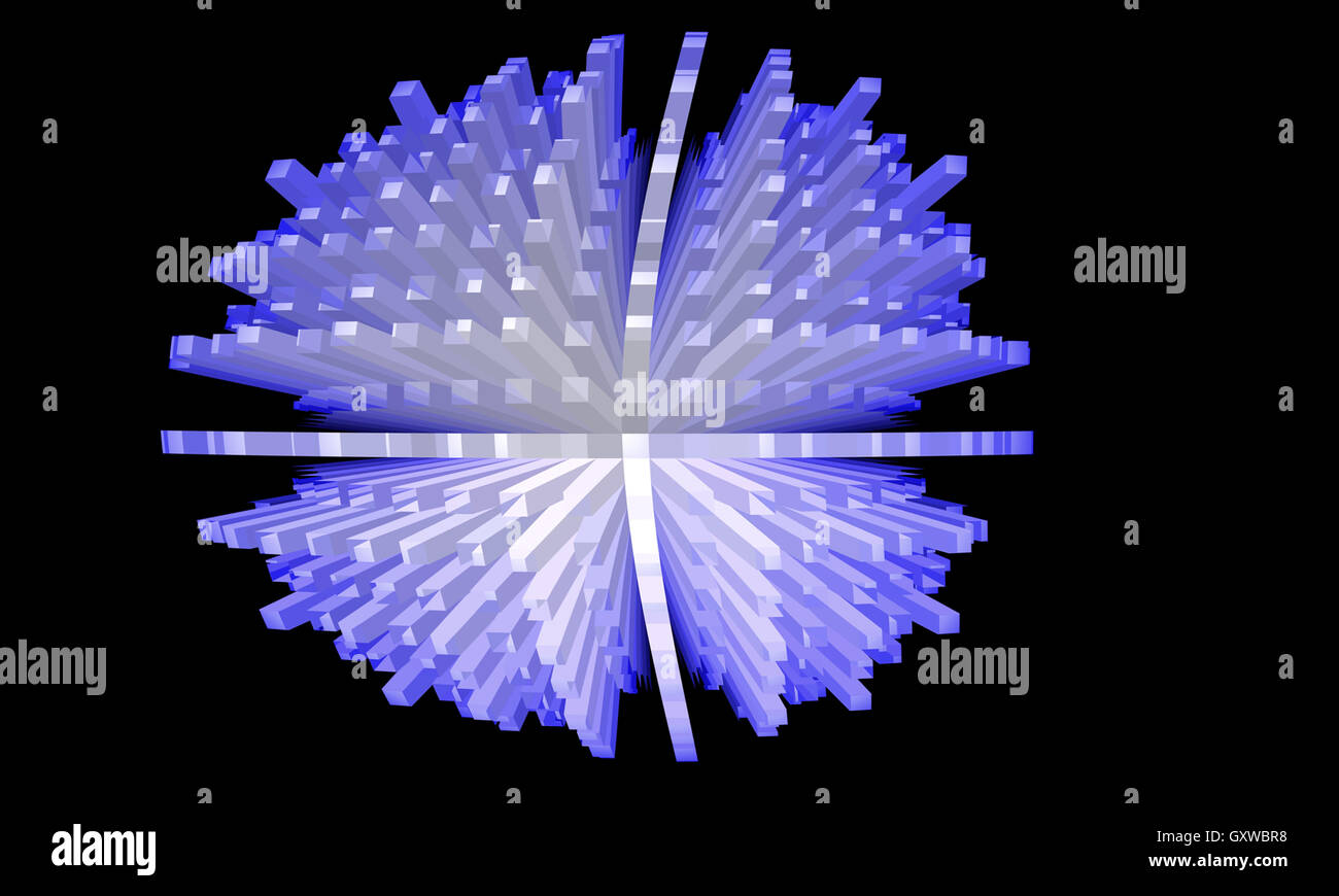 3D background graphics light pattern design colorful geometric circle ...