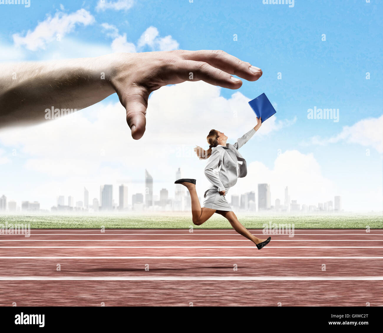 Power of boss Stock Photo - Alamy