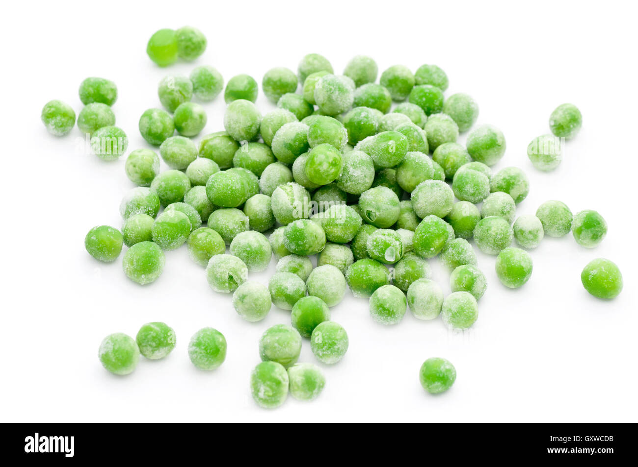 Frozen Green Peas Stock Photo - Alamy