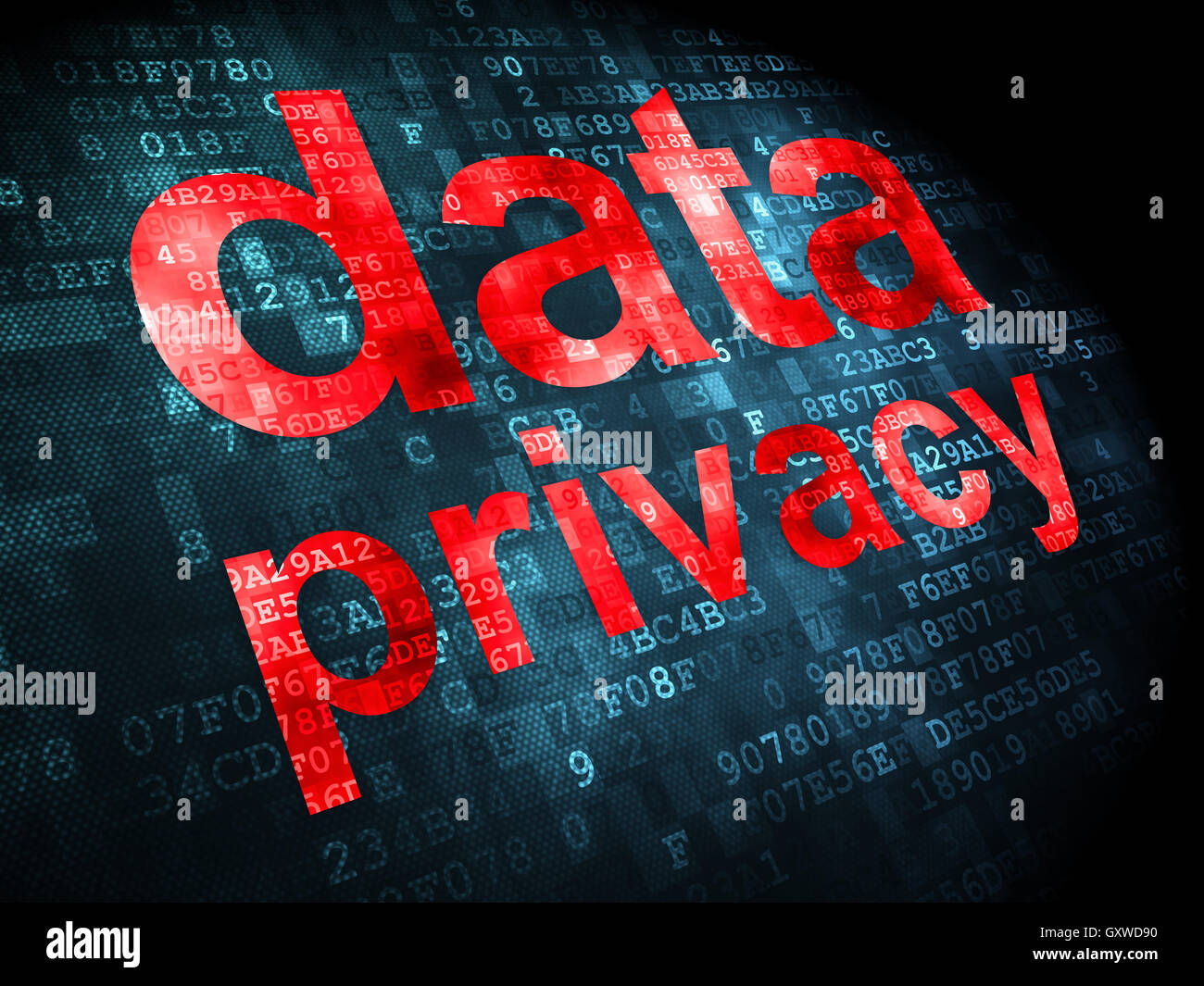 Protection concept: Data Privacy on digital background Stock Photo - Alamy