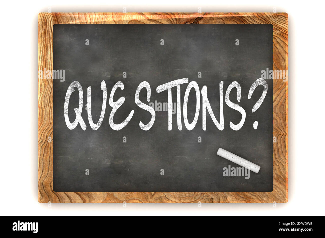 Question mark blackboard drawing hi-res stock photography and images ...