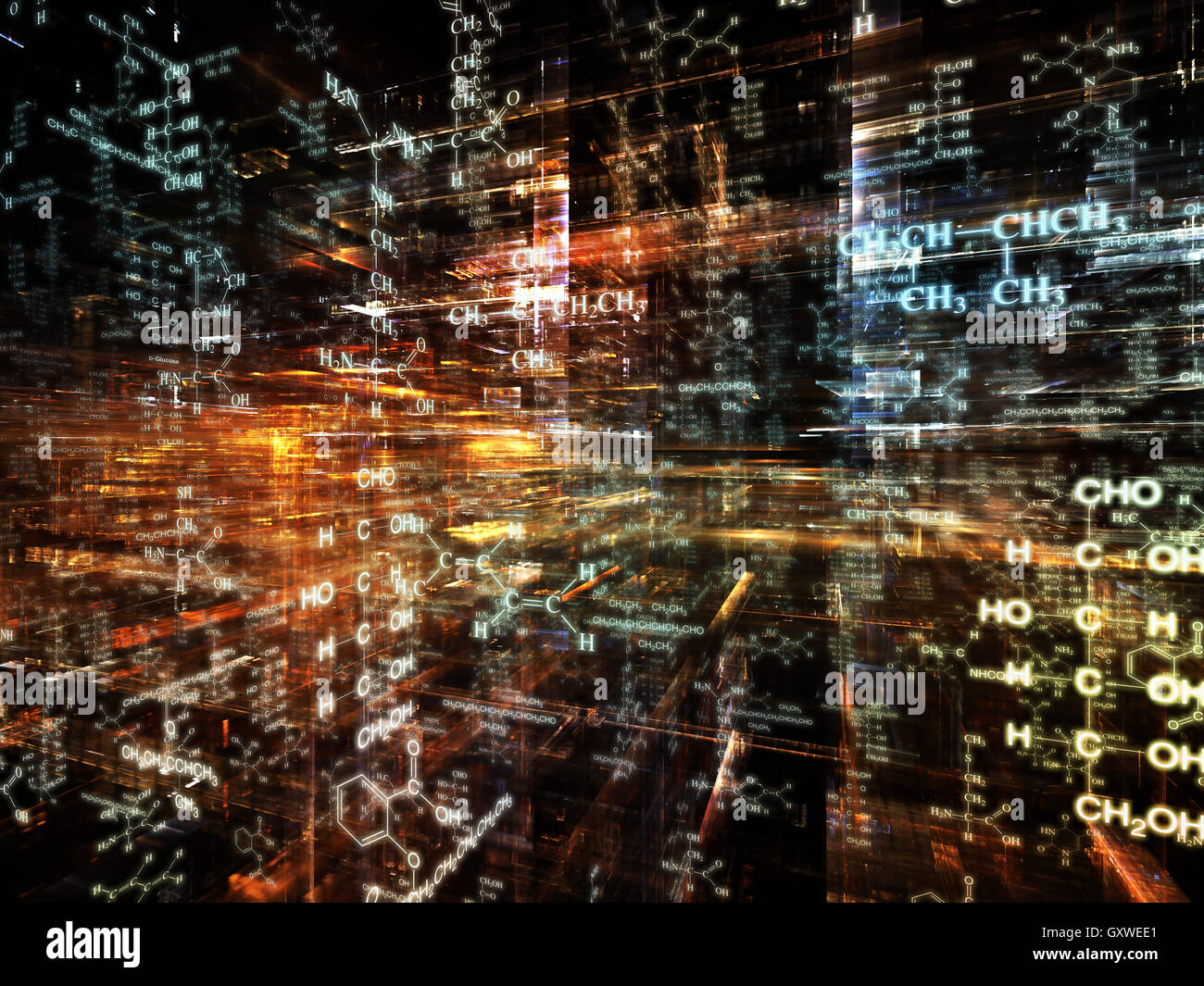 Energy of Fractal Dimensions Stock Photo - Alamy
