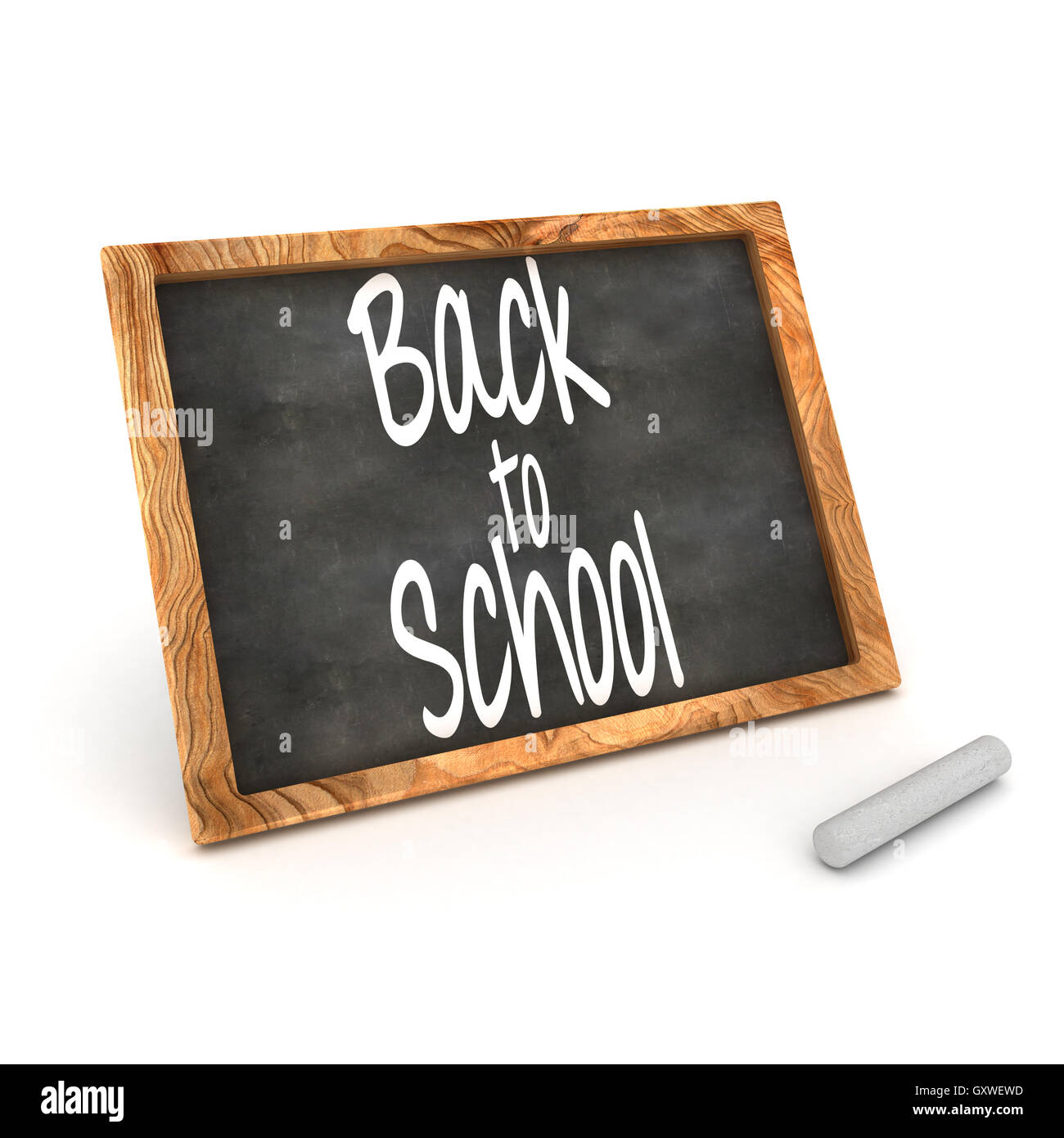 Blackboard Back to School Stock Photo - Alamy