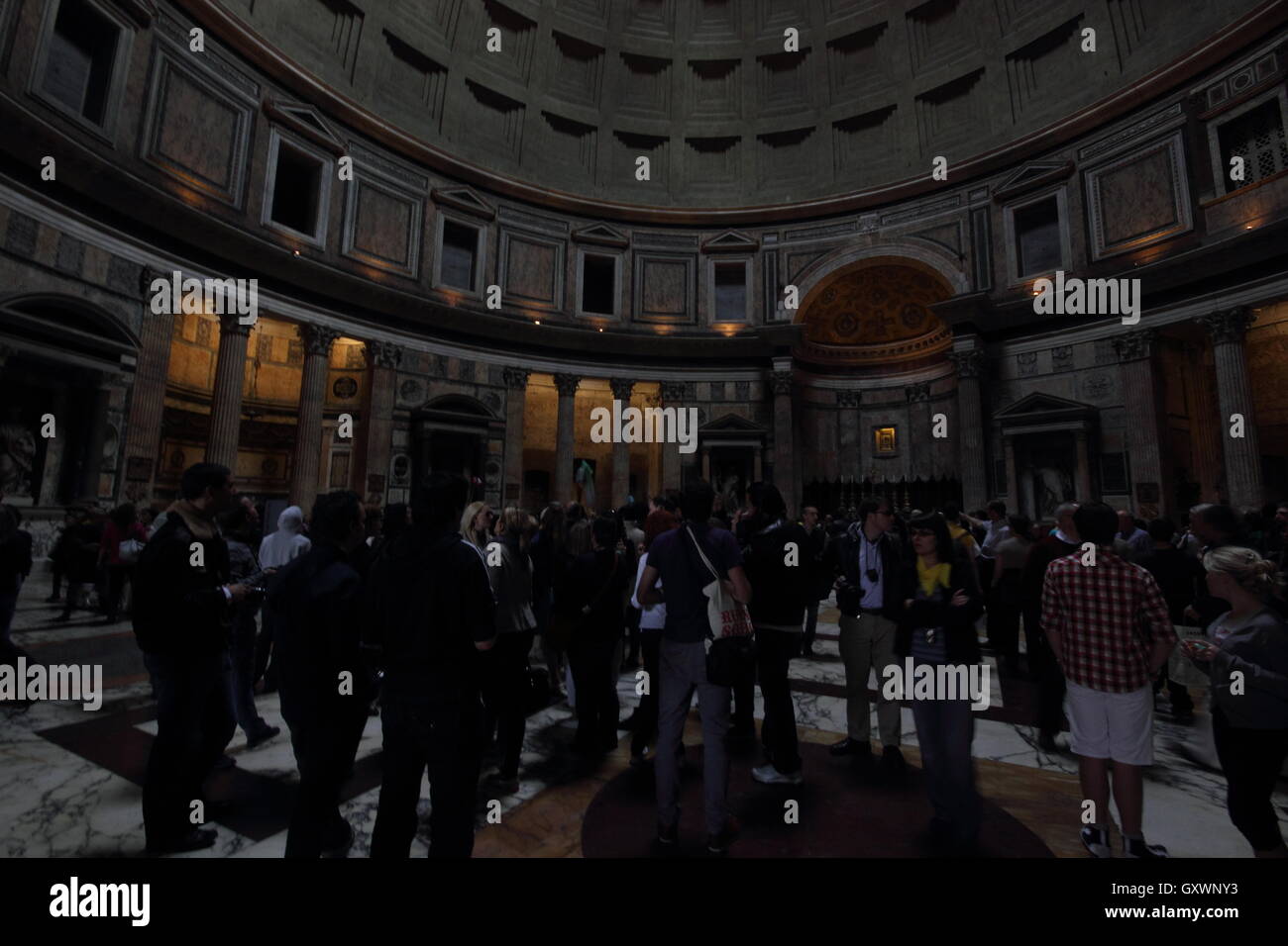 Inside the pantheon hi-res stock photography and images - Alamy