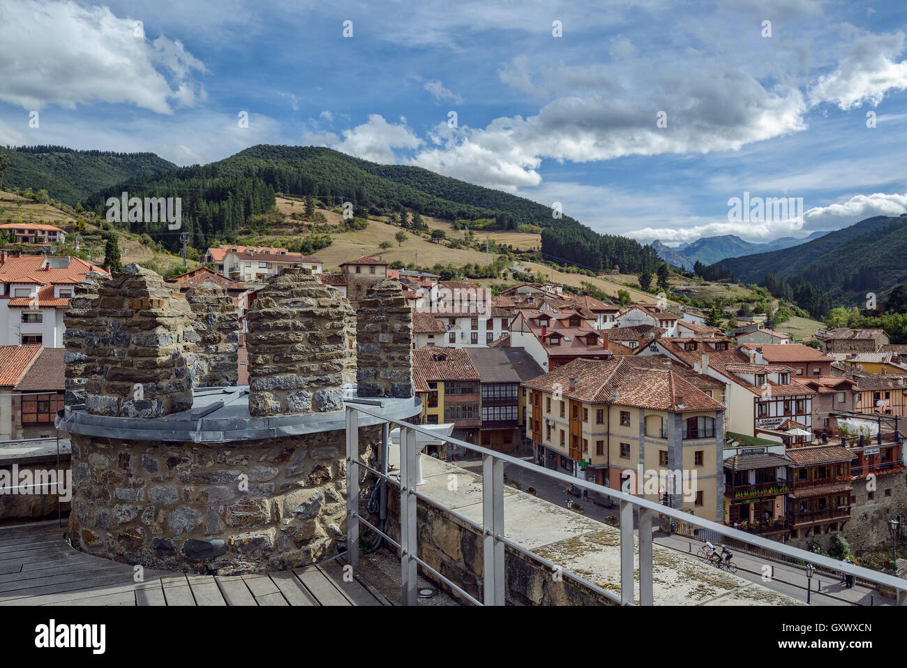 Infantado Tower, Museum of Beato de Liebana, Potes, Cantabria, Spain ...