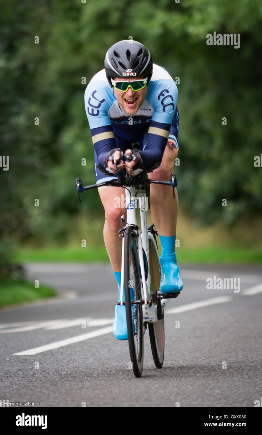 Winner smiling cyclist emotions hi-res stock photography and images - Alamy