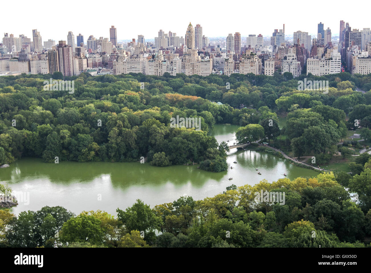 Central Park and Upper East Side Stock Photo - Alamy