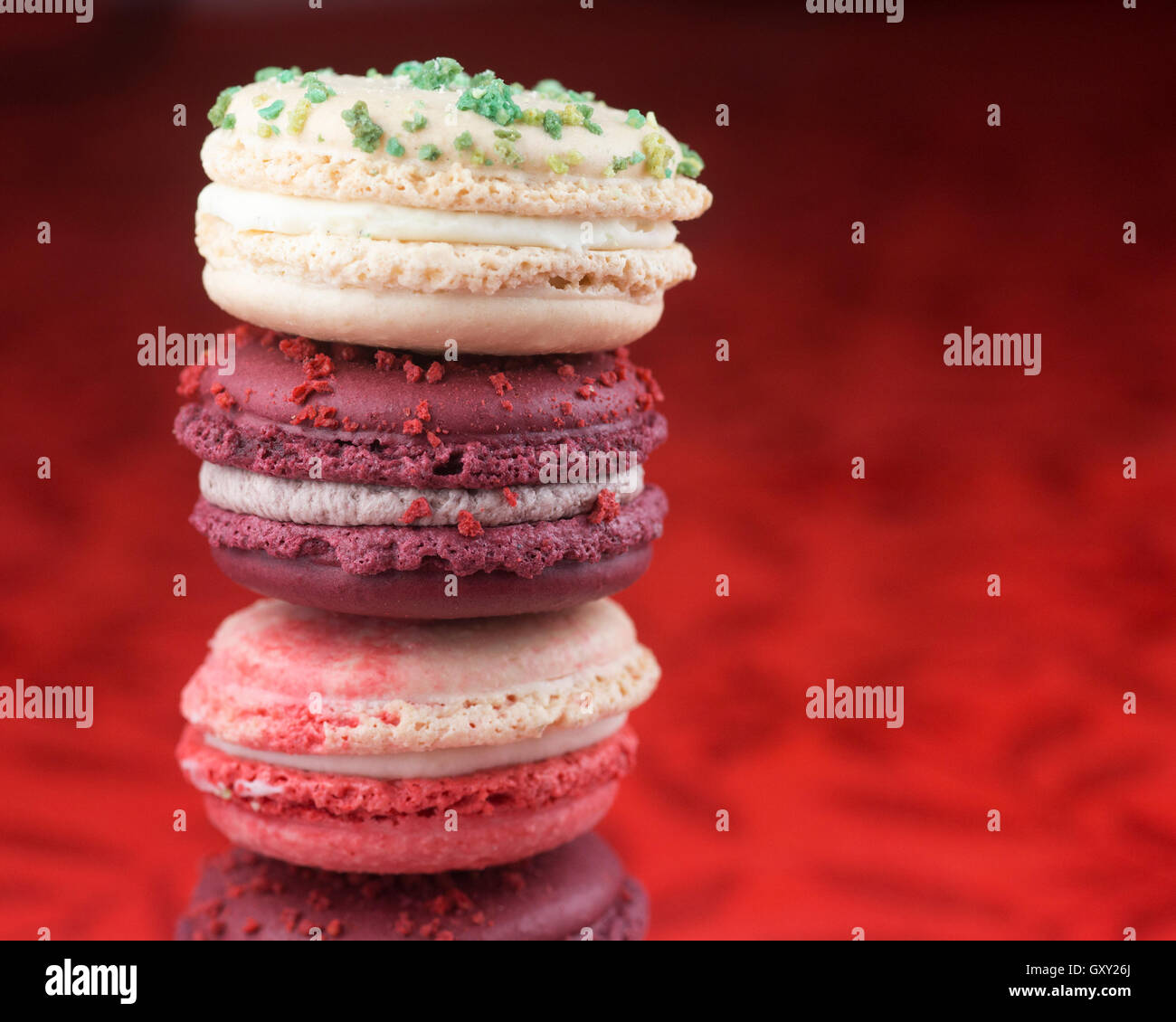 Macaron towers hi-res stock photography and images - Alamy