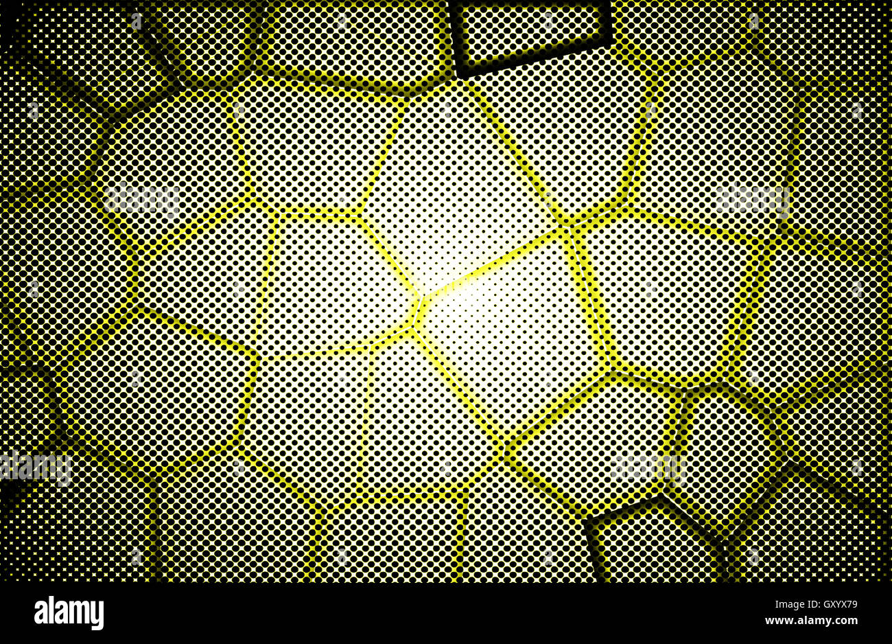 abstract yellow color background with square pattern Stock Photo - Alamy