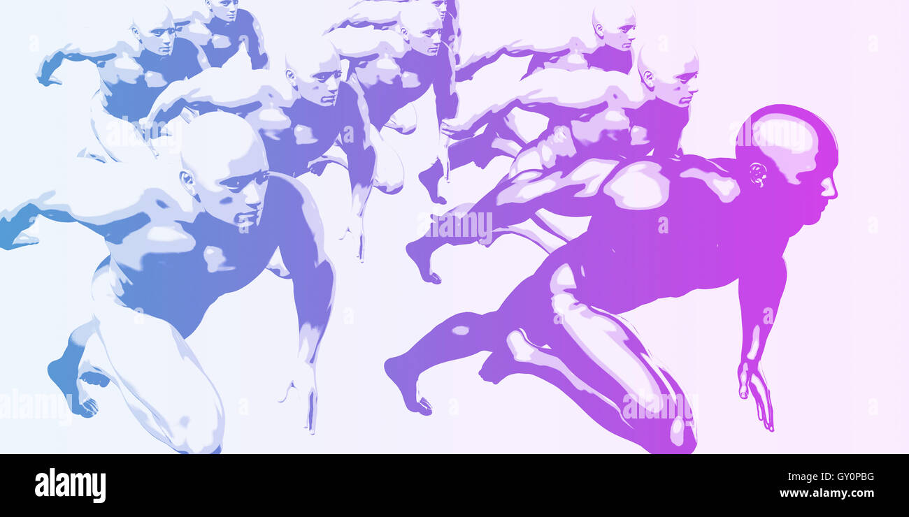 Scientific Progress and Discovery of Information By Team Stock Photo ...