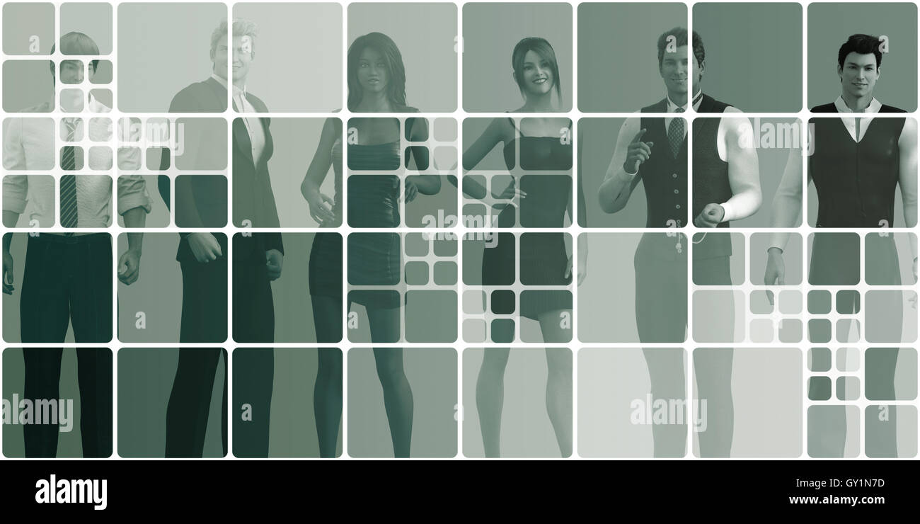 Office workers abstract hi-res stock photography and images - Alamy