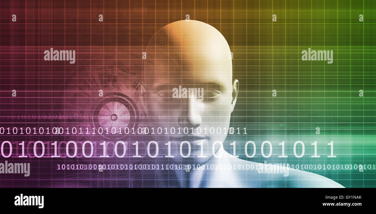 Digital Communication and Reporting System Using Technology Stock Photo ...