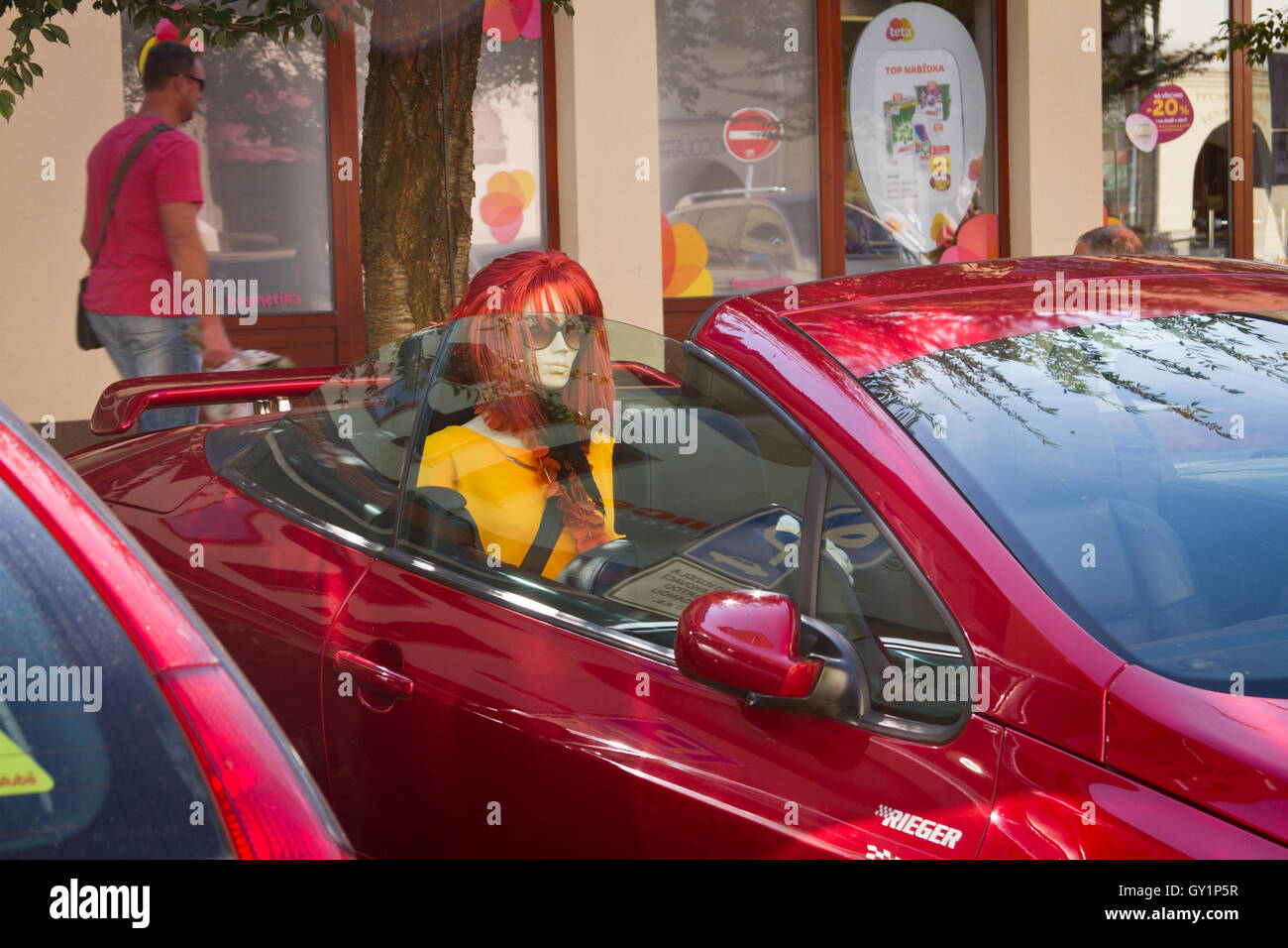 Mannequin as passenger hi-res stock photography and images - Alamy