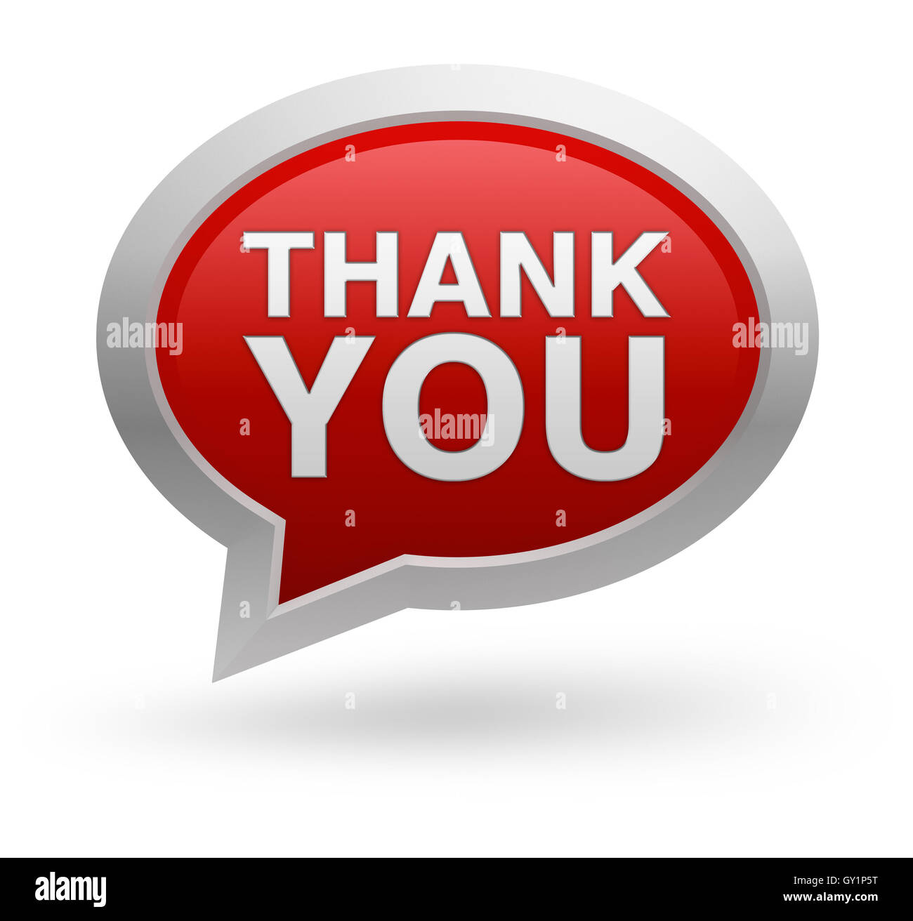 Thank you badge hi-res stock photography and images - Alamy