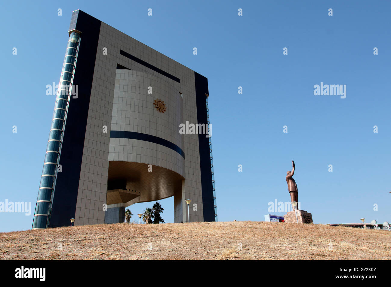 Independence memorial museum, Windhoek, Namibia, August 2016 Stock ...