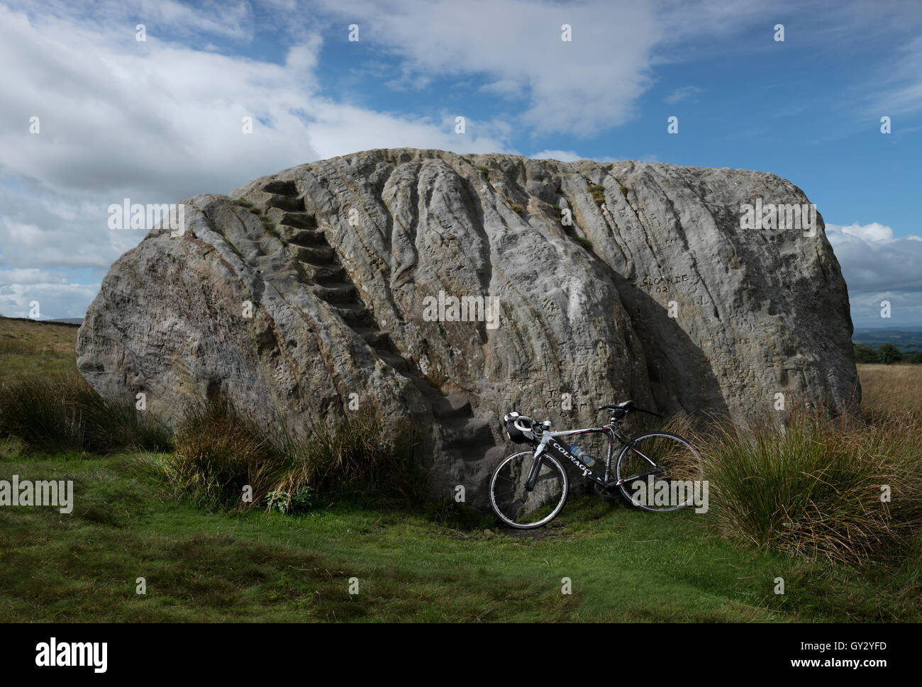 The Great Stone of Fourstones glacial erratic on Tatham Fell, North ...