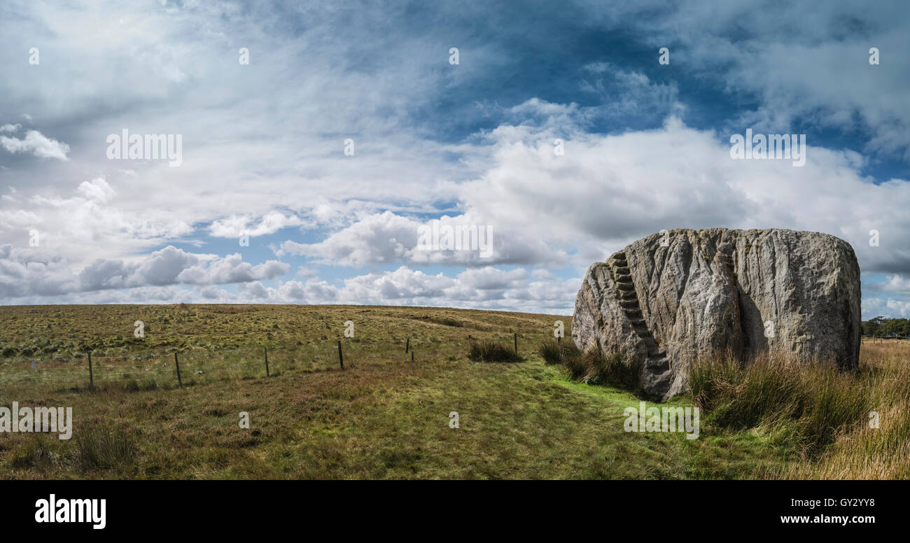 The Great Stone of Fourstones glacial erratic on Tatham Fell, North ...