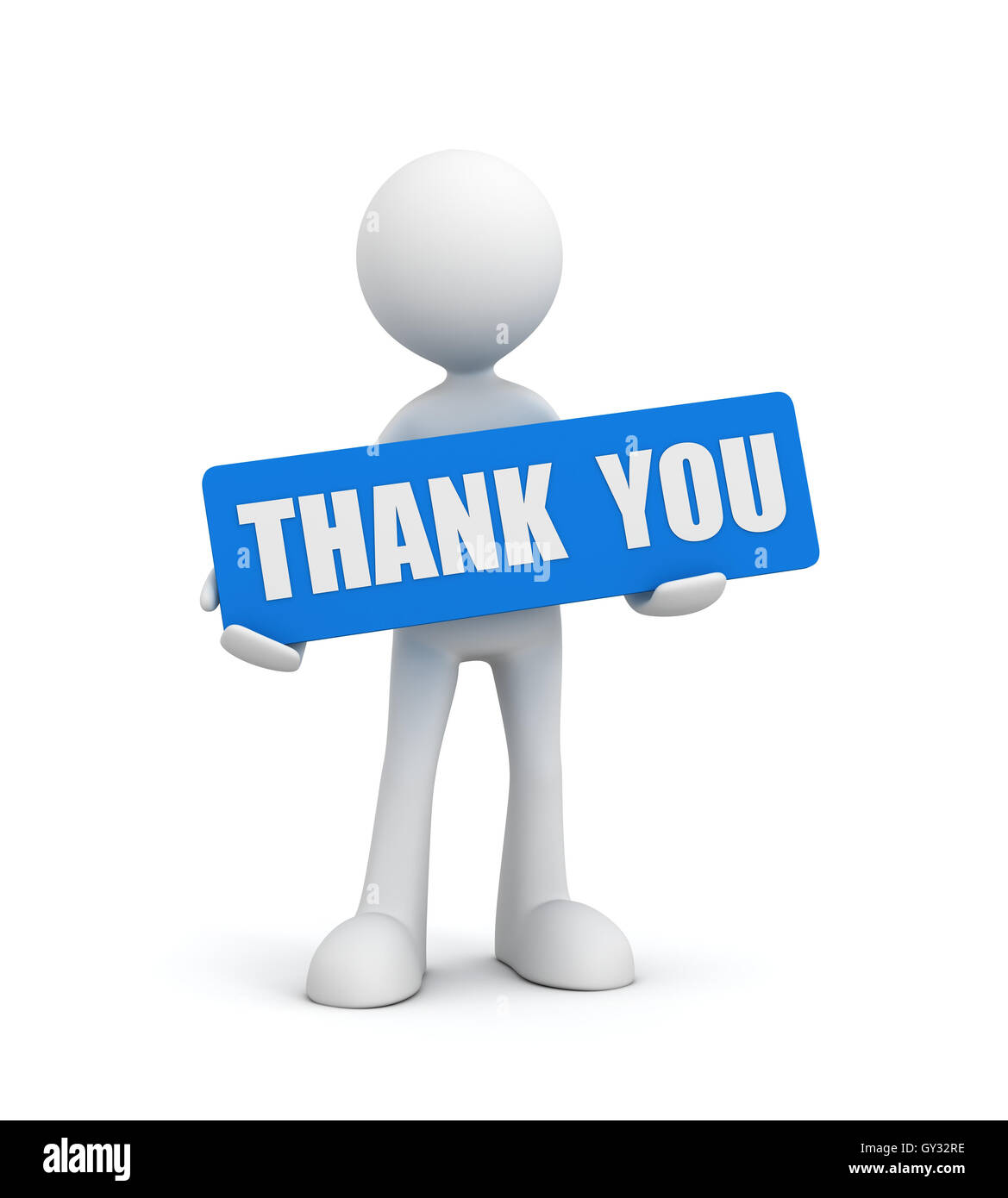 Message of appreciation Cut Out Stock Images & Pictures - Alamy