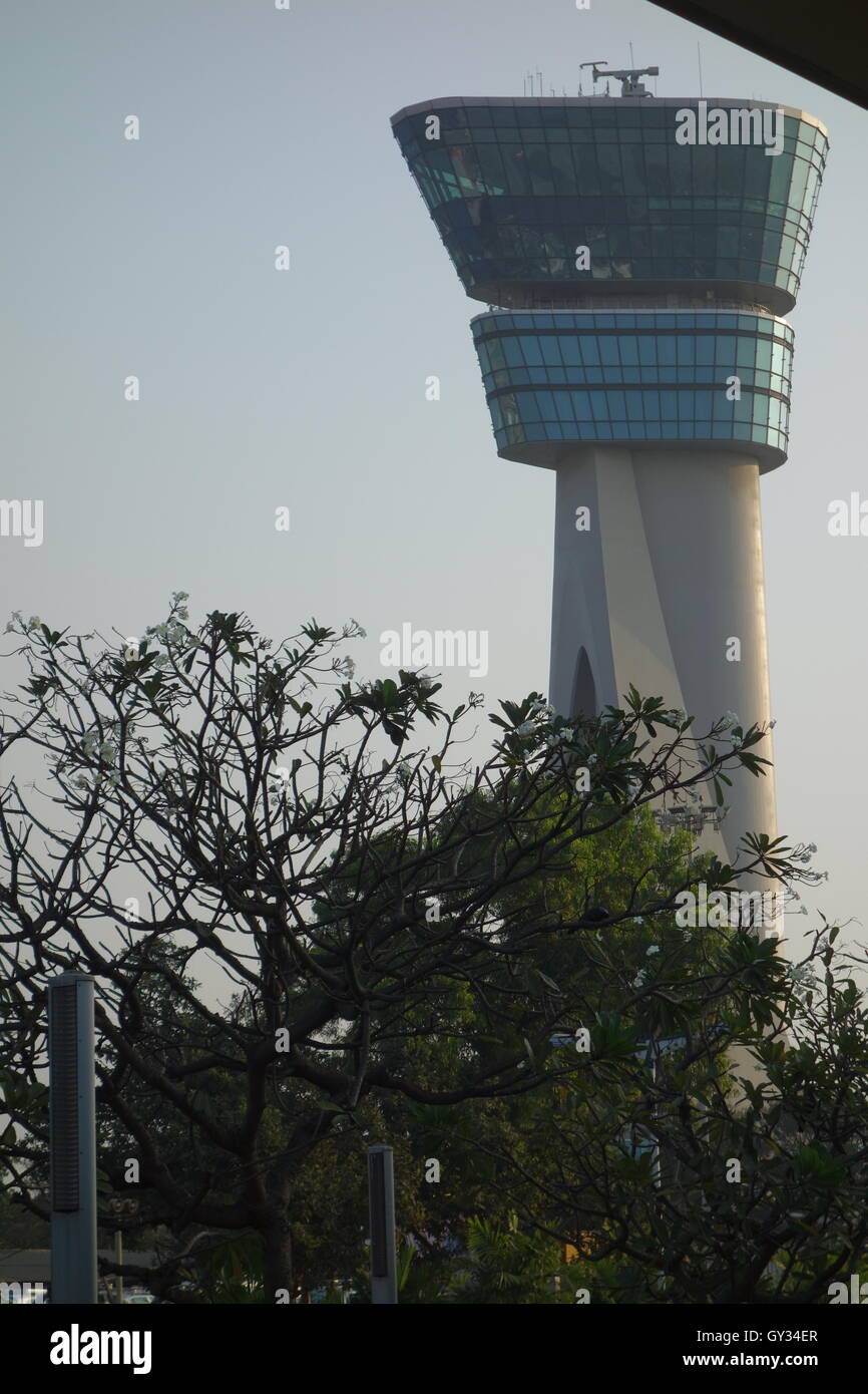 Mumbai ATC tower Stock Photo - Alamy