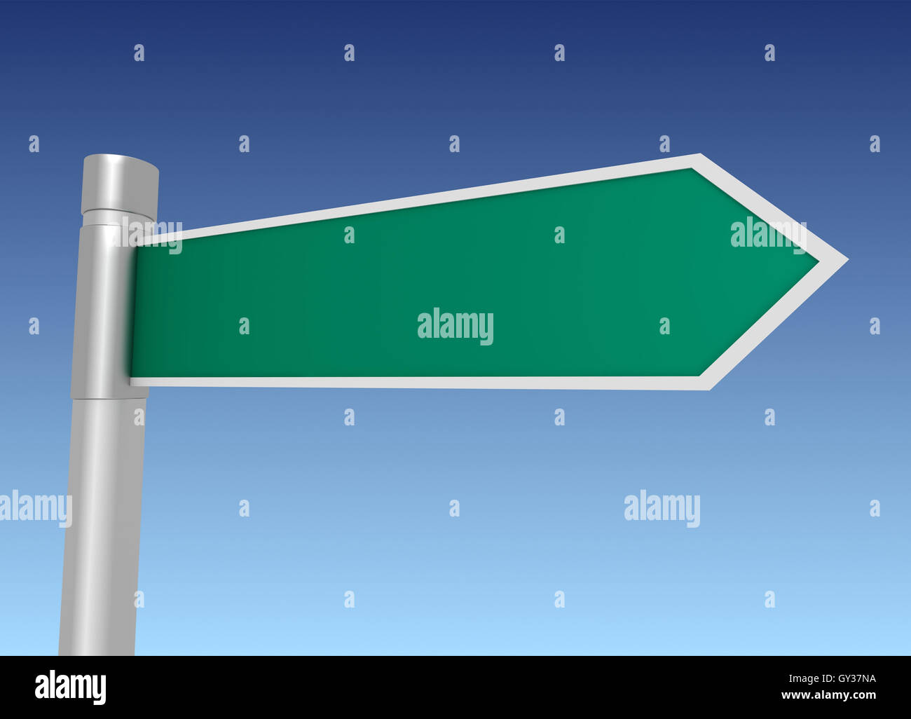 blank road sign 3d illustration Stock Photo - Alamy blank road sign 3d illustration Stock Photo - Alamy