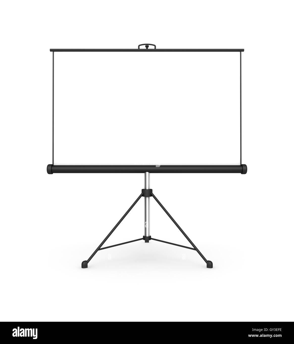 projection screen concept 3d illustration Stock Photo - Alamy