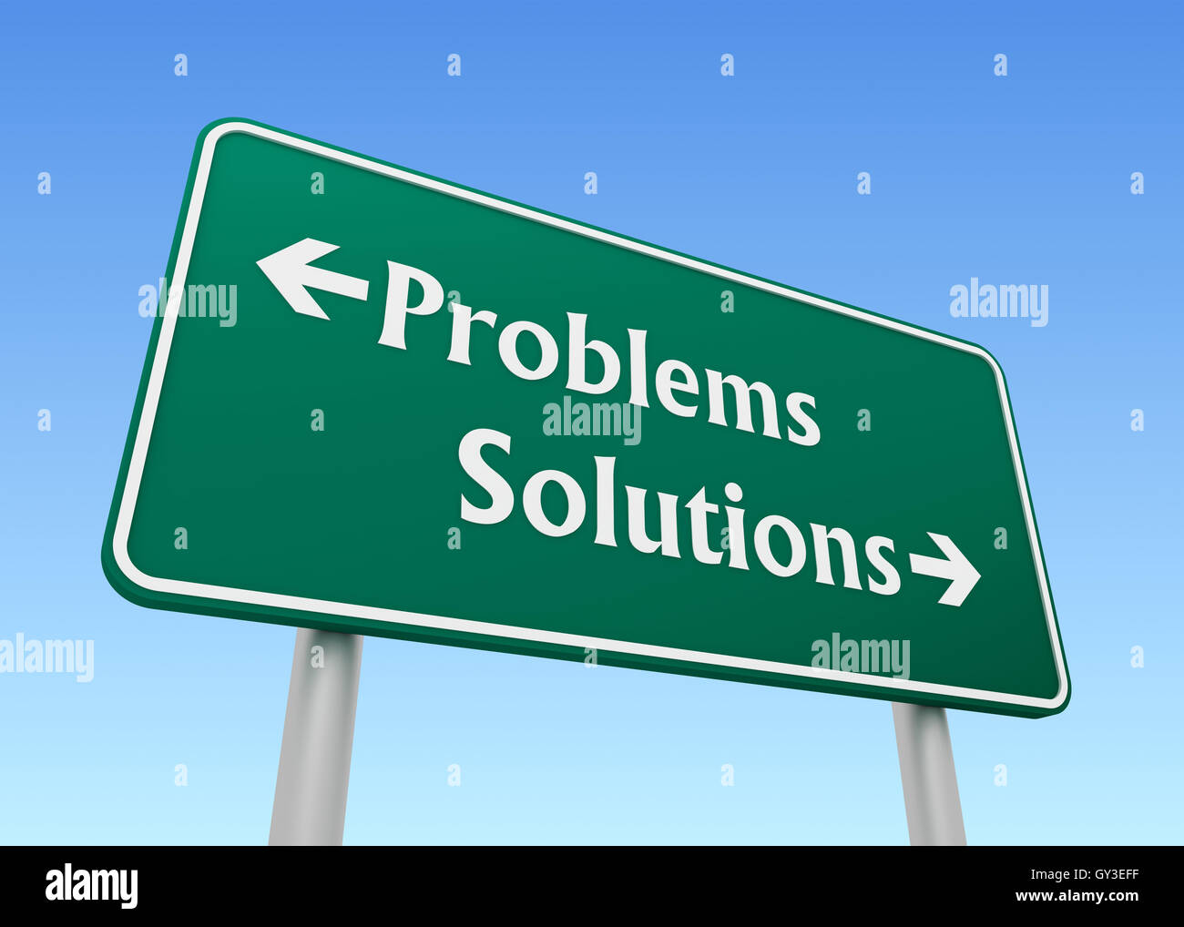 Solutions sign hi-res stock photography and images - Alamy