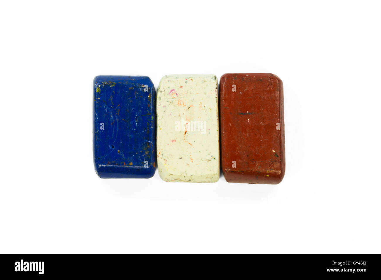 Flag of France with wax crayon Stock Photo - Alamy