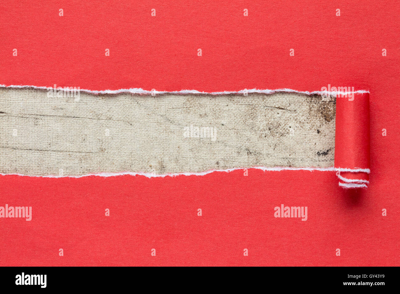 Torn canvas hi-res stock photography and images - Alamy