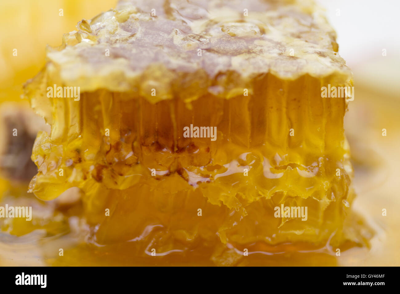Natural Honeycomb - Petek Balı Stock Photo - Alamy