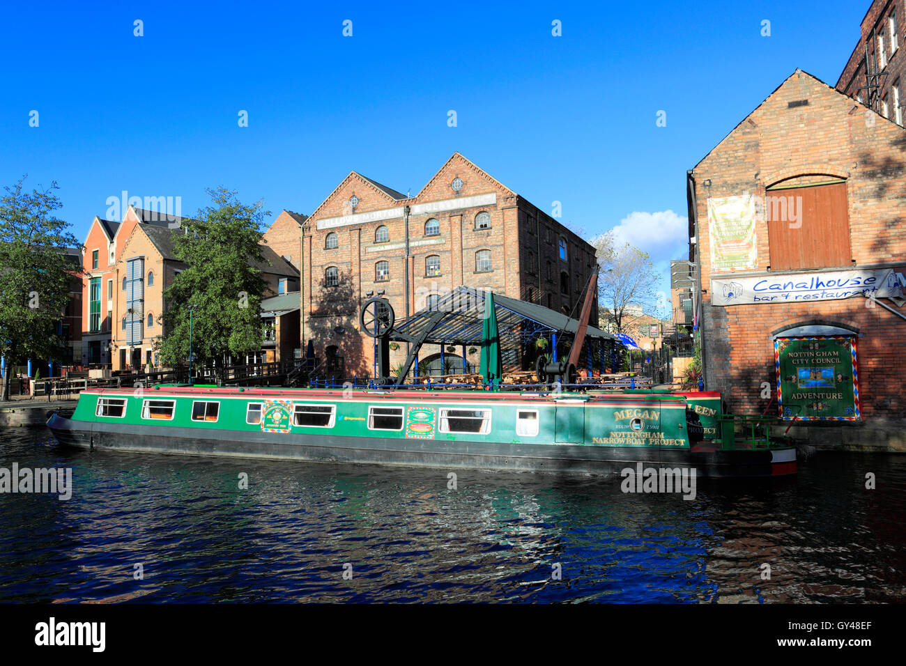 Nottingham canal hi-res stock photography and images - Alamy