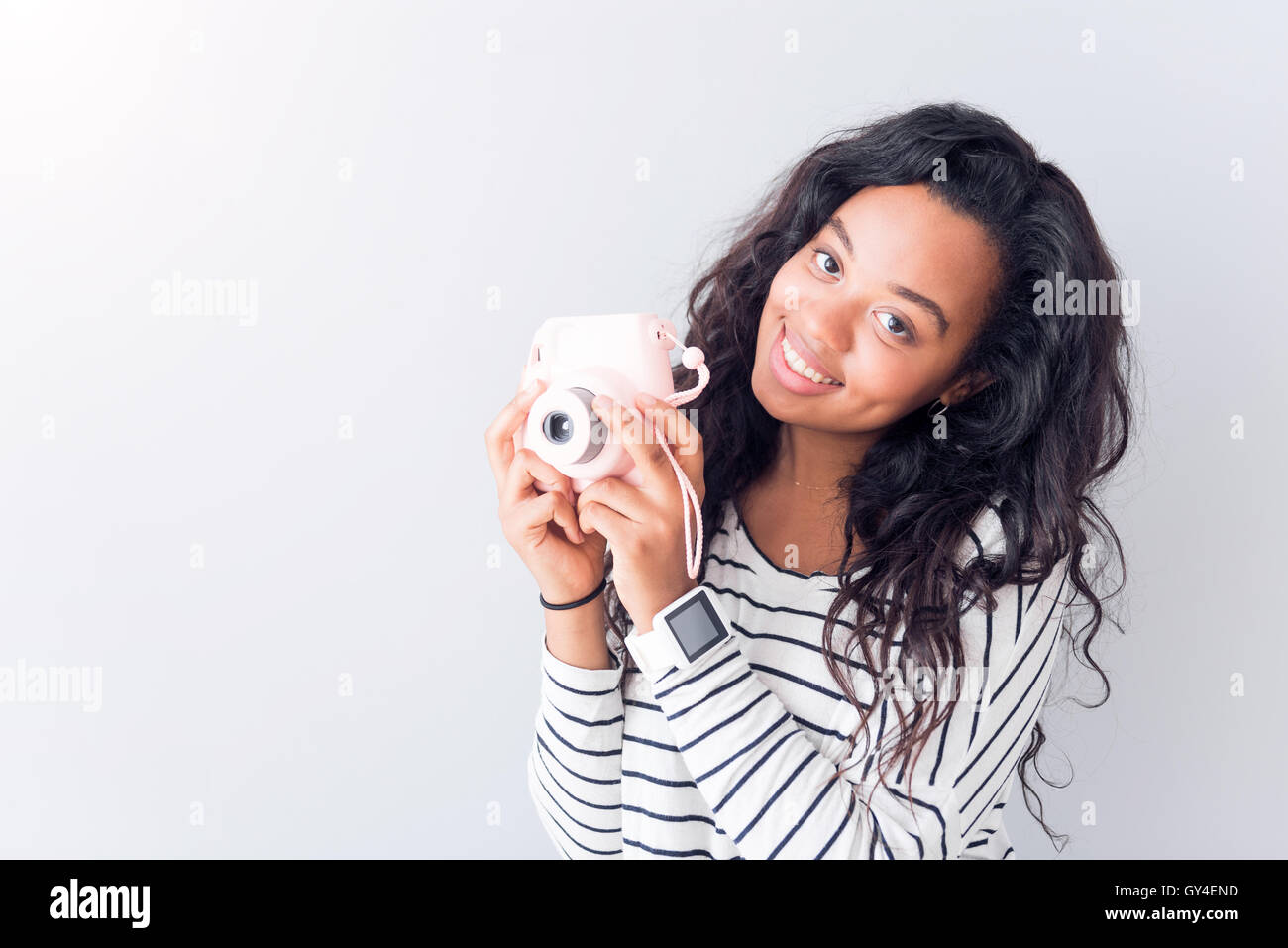 Photo camera stand hi-res stock photography and images - Alamy