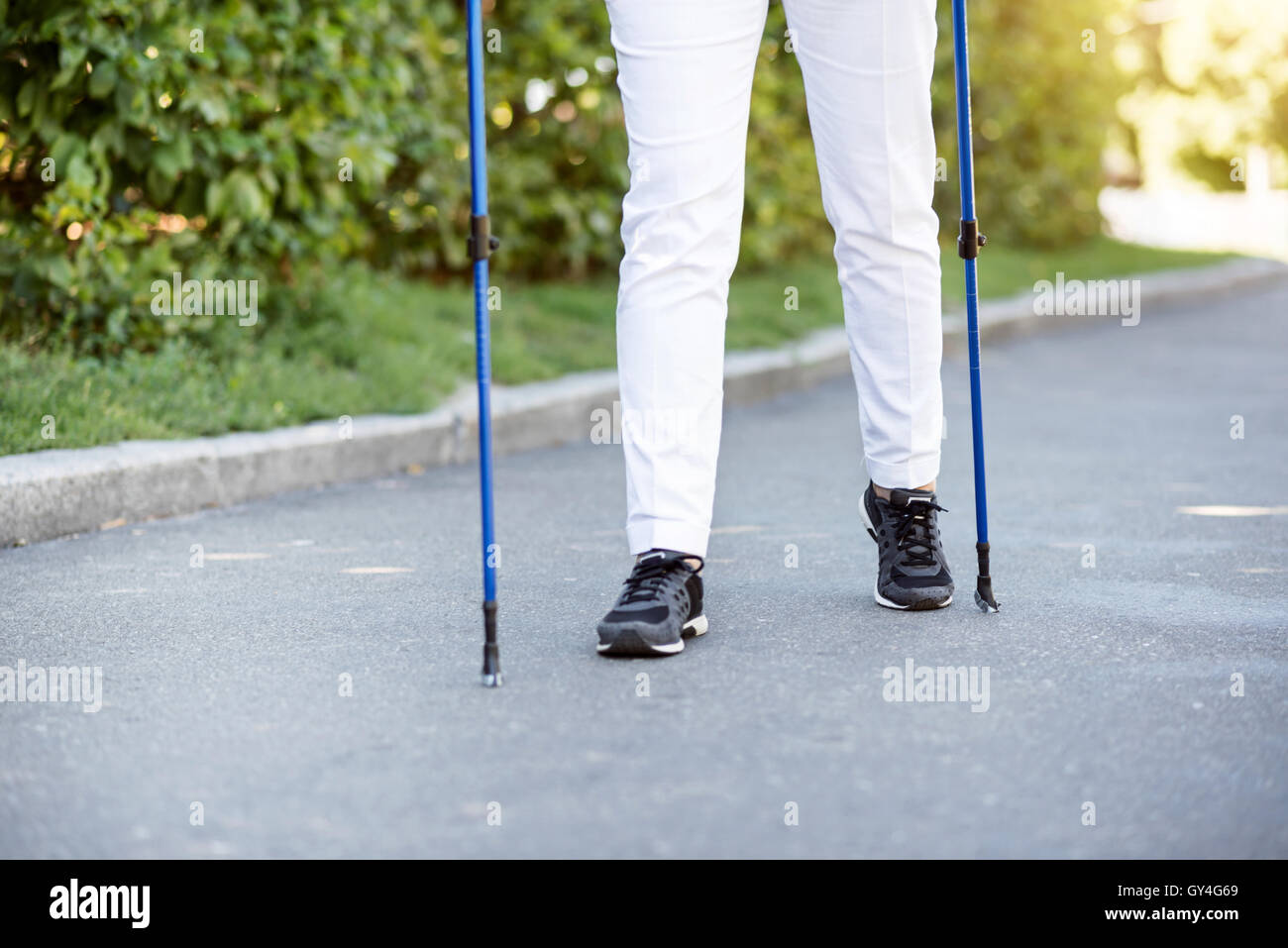 Old Woman Walking Stick Stock Photos & Old Woman Walking Stick Stock ...